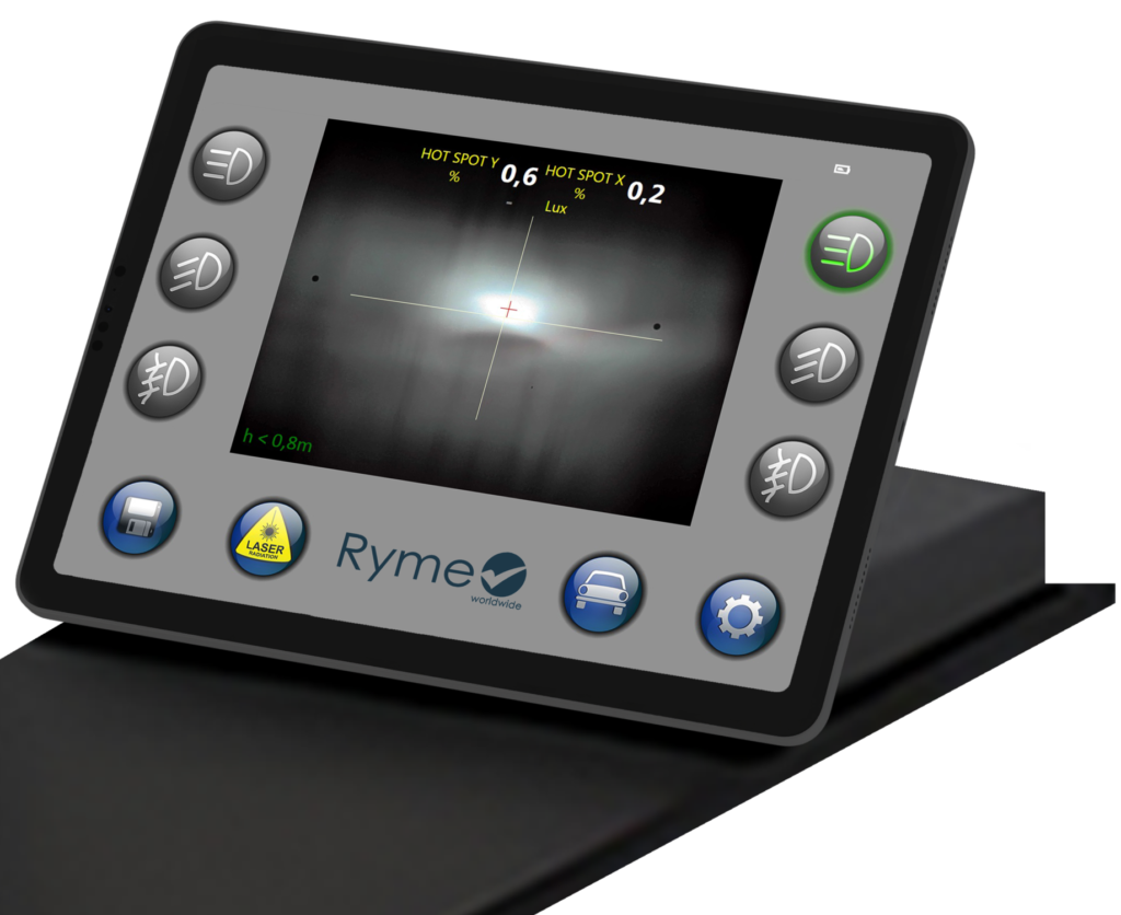 Digital Headlight Tester RY-RL | Ryme Worldwide
